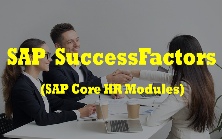 SAP SuccessFactors Course | SAP HR Cloud Training – ERP Scholar